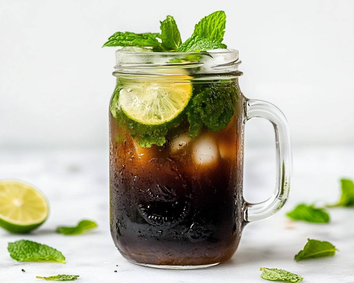 Mint Mojito Cold Brew - A Refreshing Homemade Delight!