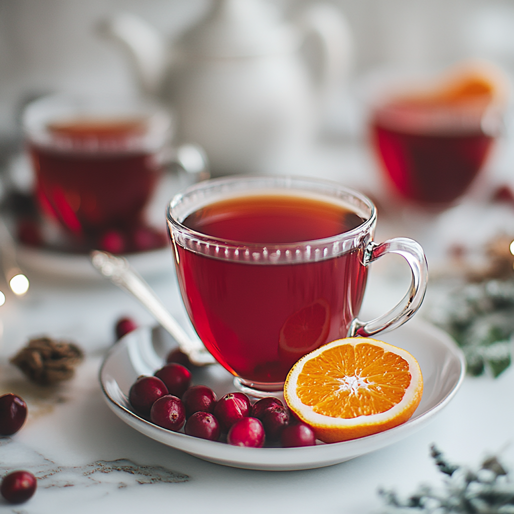 Cranberry Orange Spiced Tea Recipe to Savor and Share!