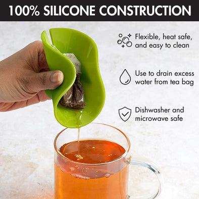 Primula Tea Bag Buddy, Reusable Silicone Tea Bag Holder